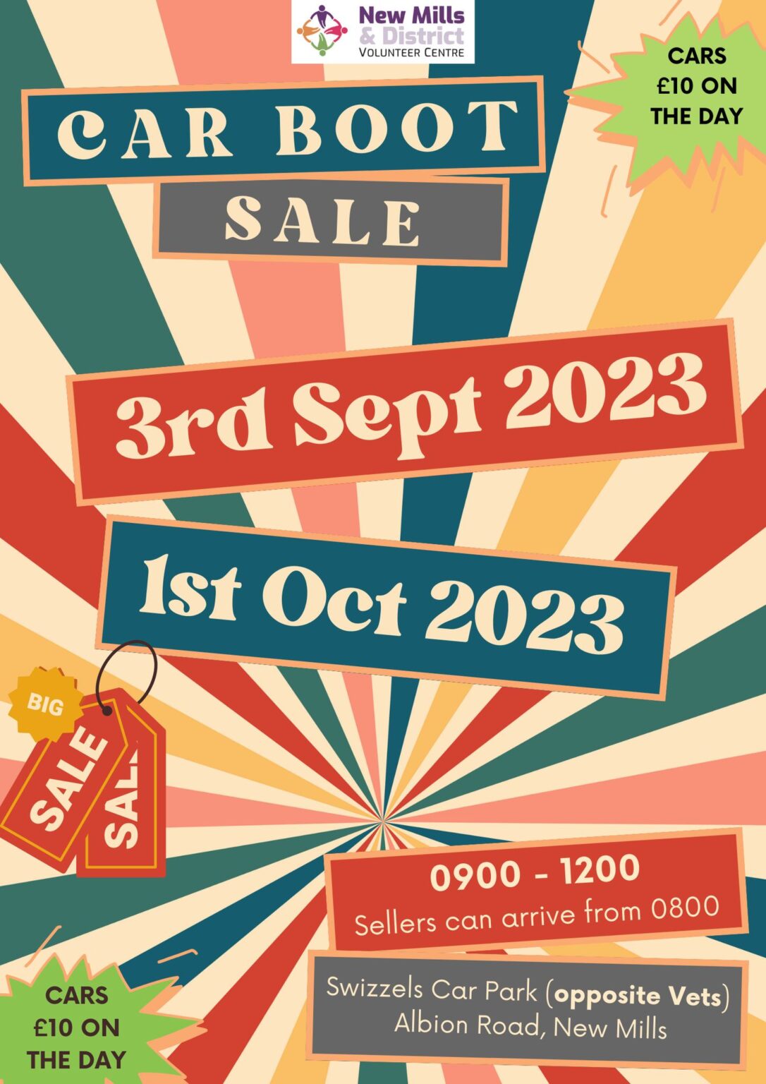 Car Boot Sale | New Mills Volunteer Centre