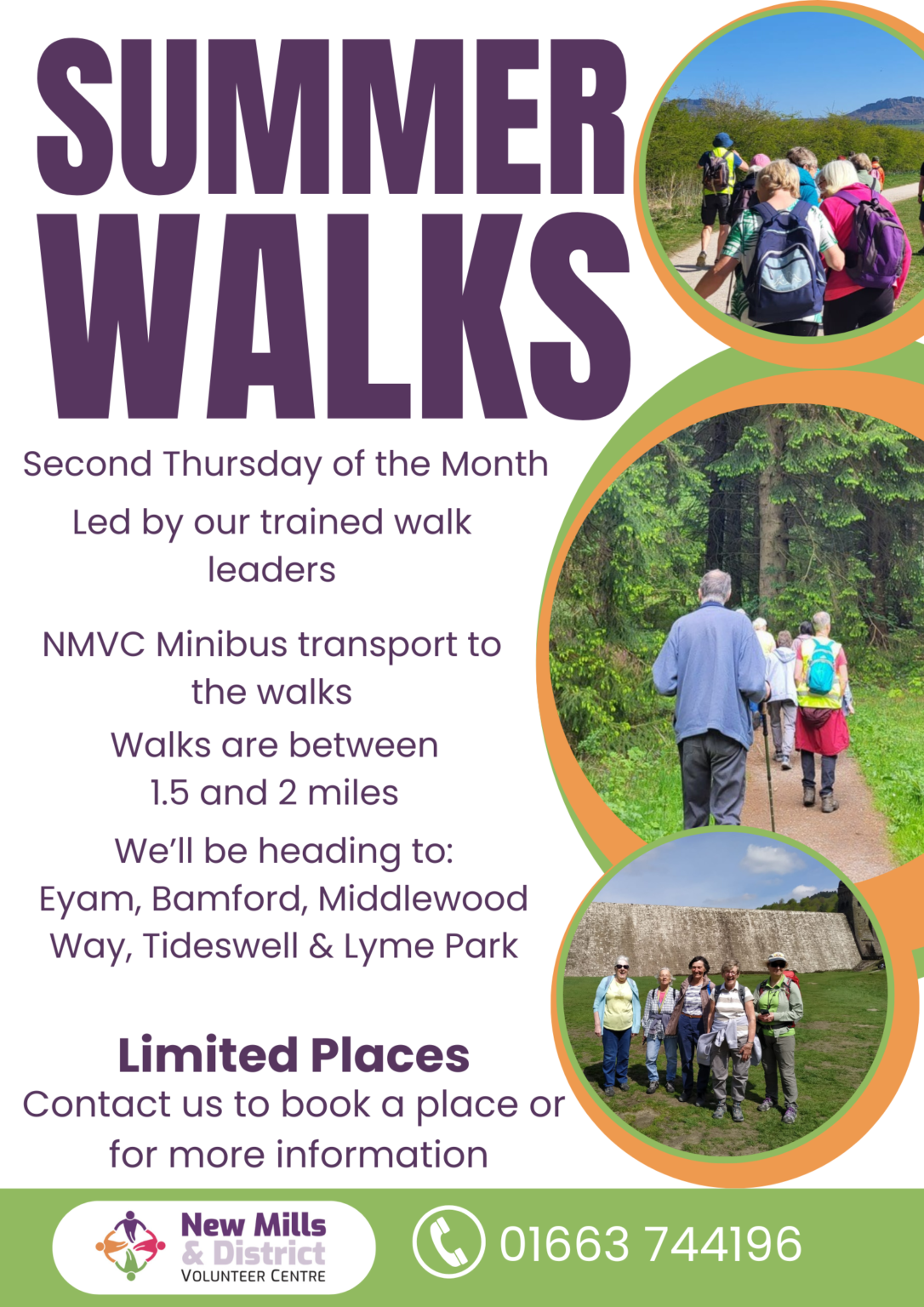 Summer Walk Lyme Park | New Mills Volunteer Centre